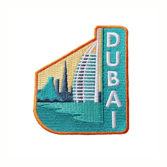 Order Custom Embroidered Patches in UAE - 5 Minimum
