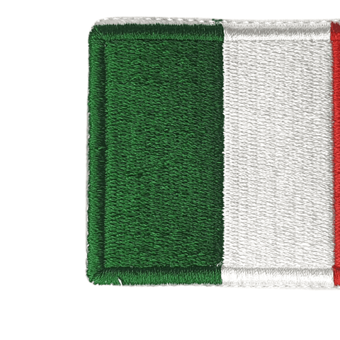 Italy Flag Patch - Buy Embroidered Patches Online